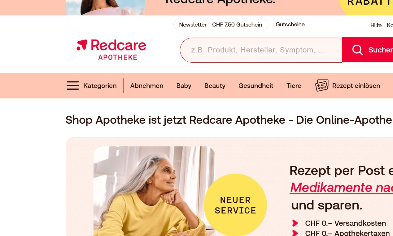 Redcare Pharmacy - Amazon des E-Rezept's. Zahlen Q1.